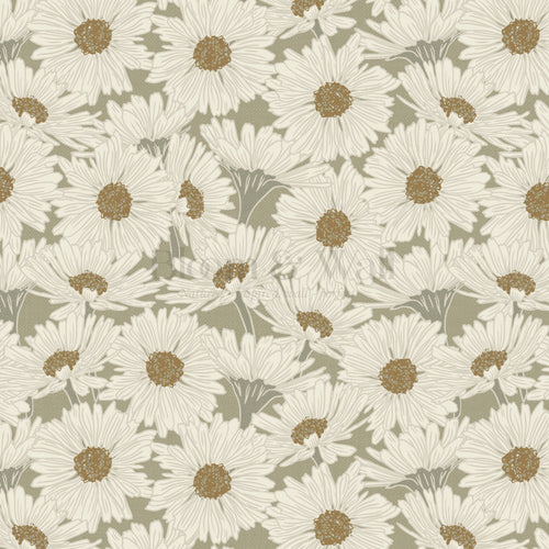 Daisy Chains Sage Wallpaper – Bloom & Wall