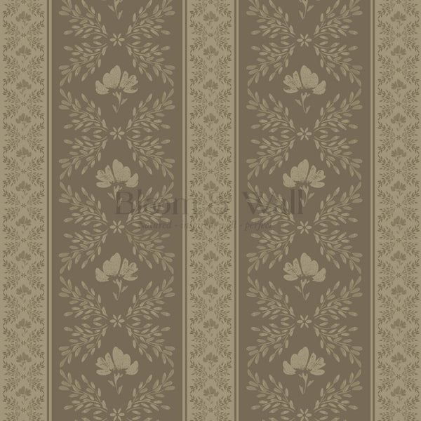 Julian Blooming Vines Bayleaf Wallpaper – Bloom & Wall