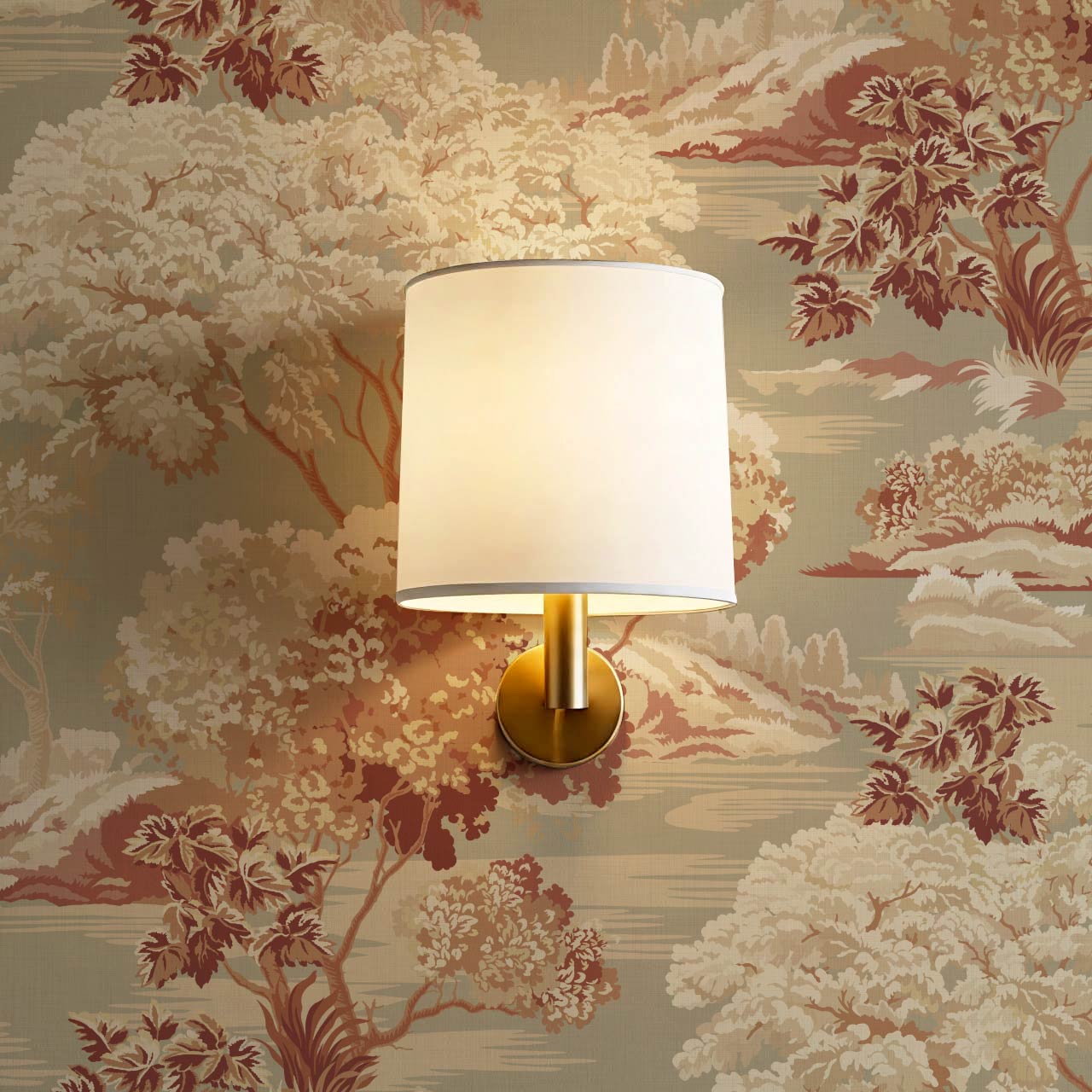 Skylar Antique Tapestry Vintage Sepia Wallpaper – Bloom & Wall
